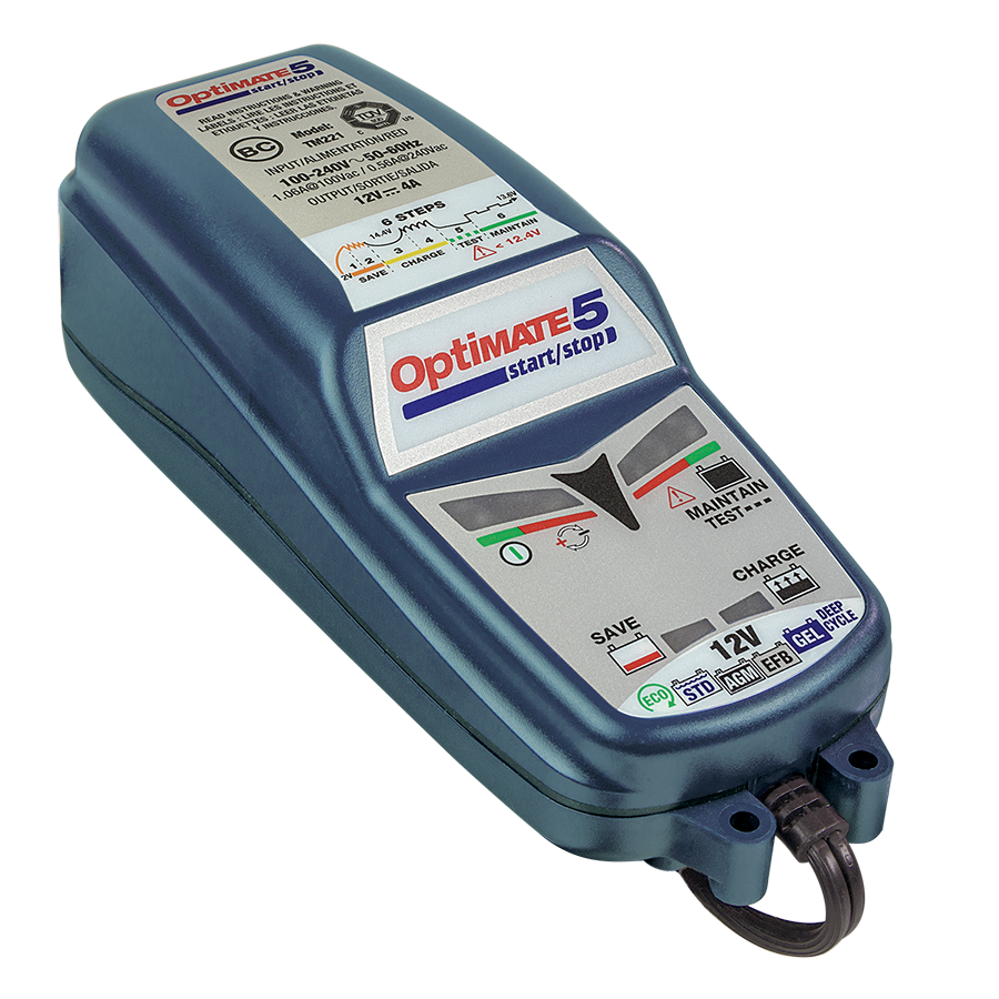 OPTIMATE 5 START/STOP BATTERY CHARGER – BikeFormers