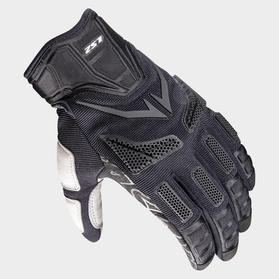 LS2 RAVIN MAN RIDING GLOVES BLACK – BikeFormers
